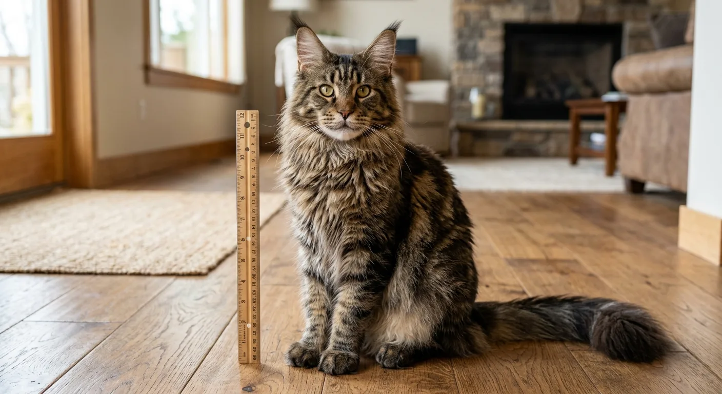 Maine Coon Size: Weight Charts, Height, and Growth Timeline